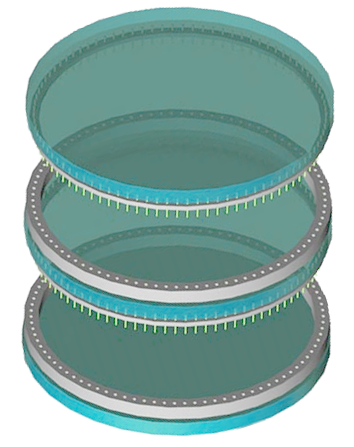 Circular PCB Stack - ISI | Microelectronic Module Experts