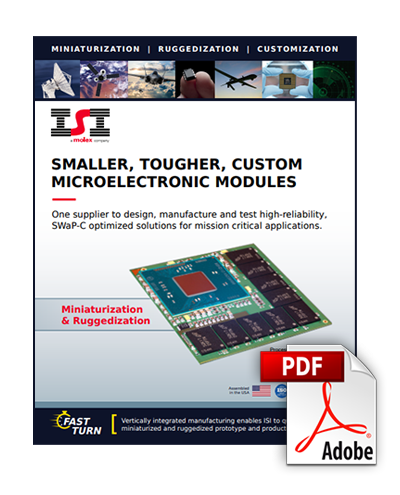 Custom Microelectronic Module Experts